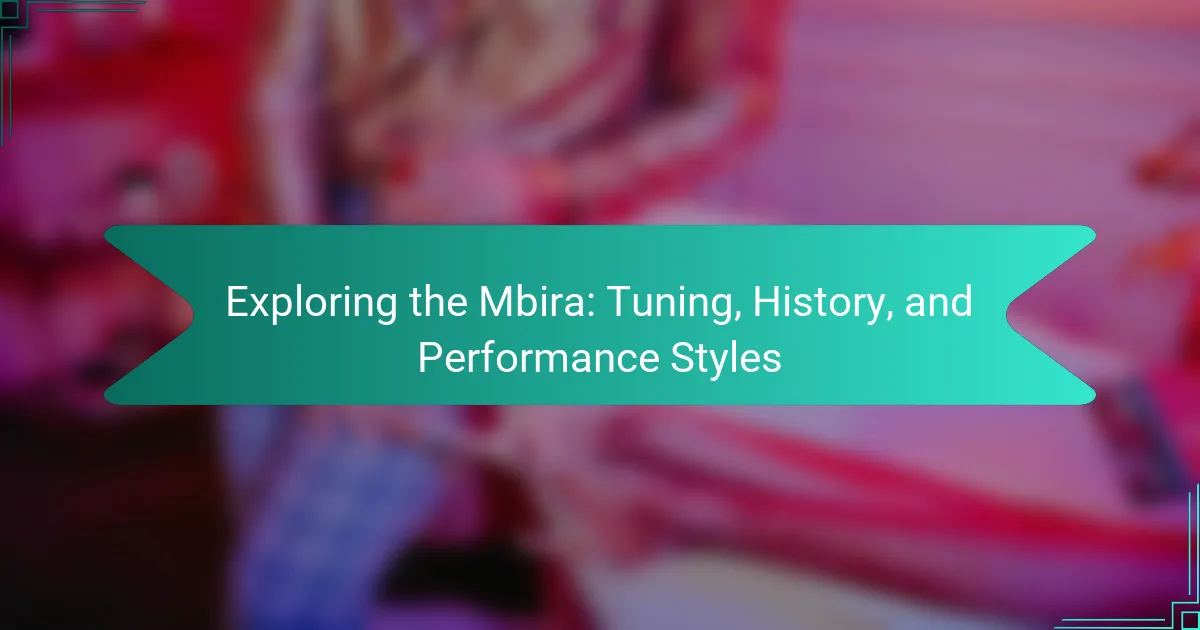Exploring the Mbira: Tuning, History, and Performance Styles ...